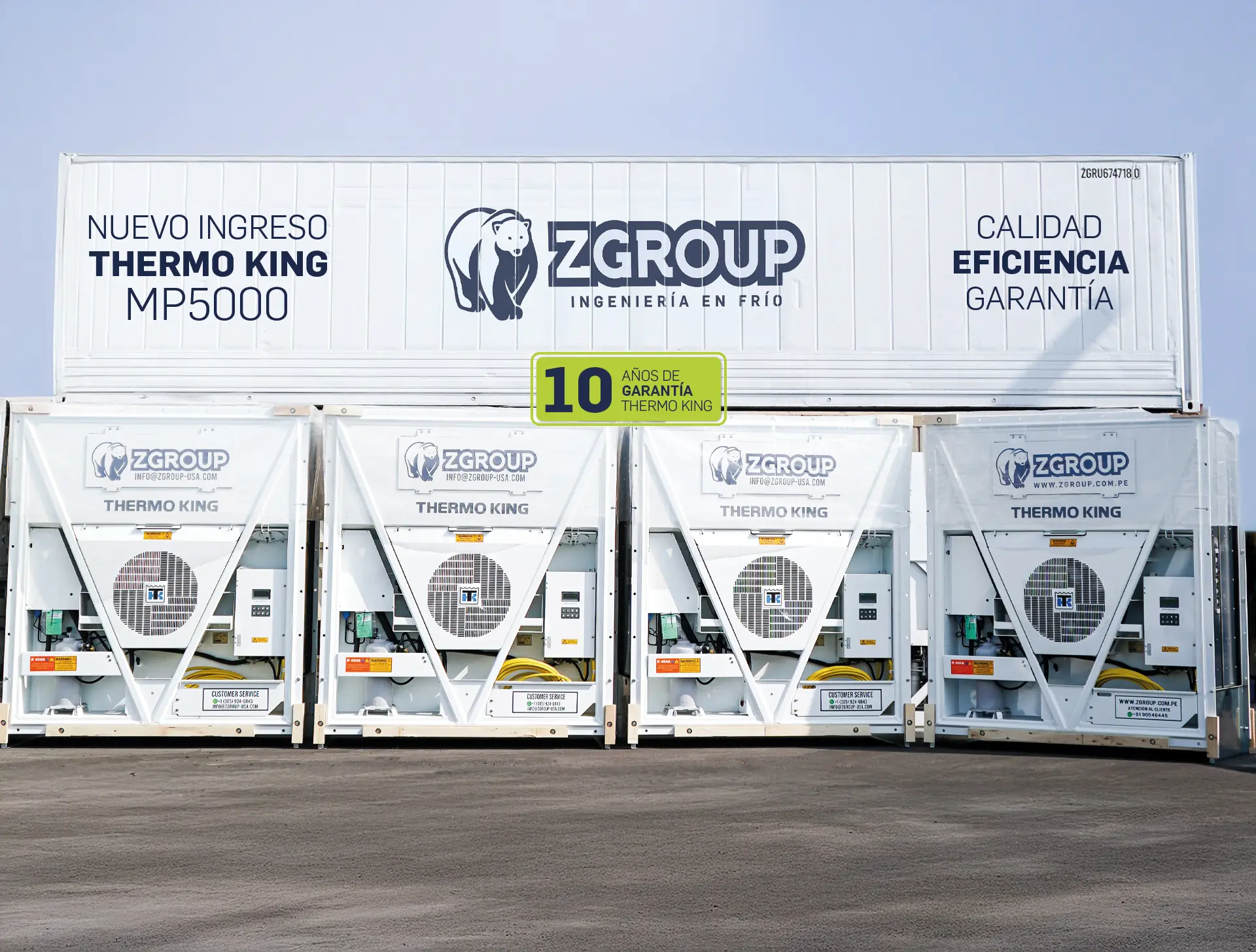 ¡YA ESTÁN AQUÍ! LAS PRIMERAS THERMO KING MP5000 LLEGARON A SUDAMÉRICA CON GARANTÍA DE 10 AÑOS ...